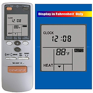 Replacement Air Conditioner Remote Control for Fujitsu Ar-jw1 Ar-jw11 Ar-jw13 Ar-jw17 Ar-jw19 Ar-jw2 Ar-jw27 Ar-jw28 Ar-jw30 Ar-jw31