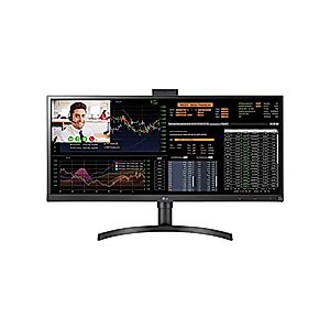 LG 34CN650N-6N 34” UltraWide FHD All-in-One Thin Client (2560 x 1080) with IPS Display, Quad-core Intel® Celeron J4105 Processor, USB Type-C™