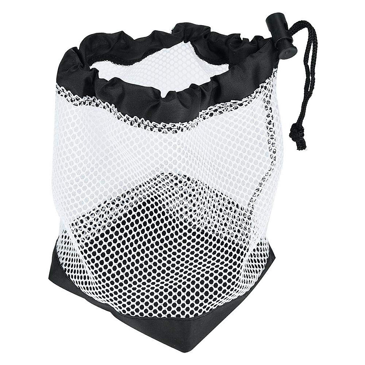 Ball Bag, Nylon Mesh Pouch, Storage Bag Pouch with Drawstring Cord Lock Closure, Can Hold 36 Balls, 1 Pack Mesh Ball Bag