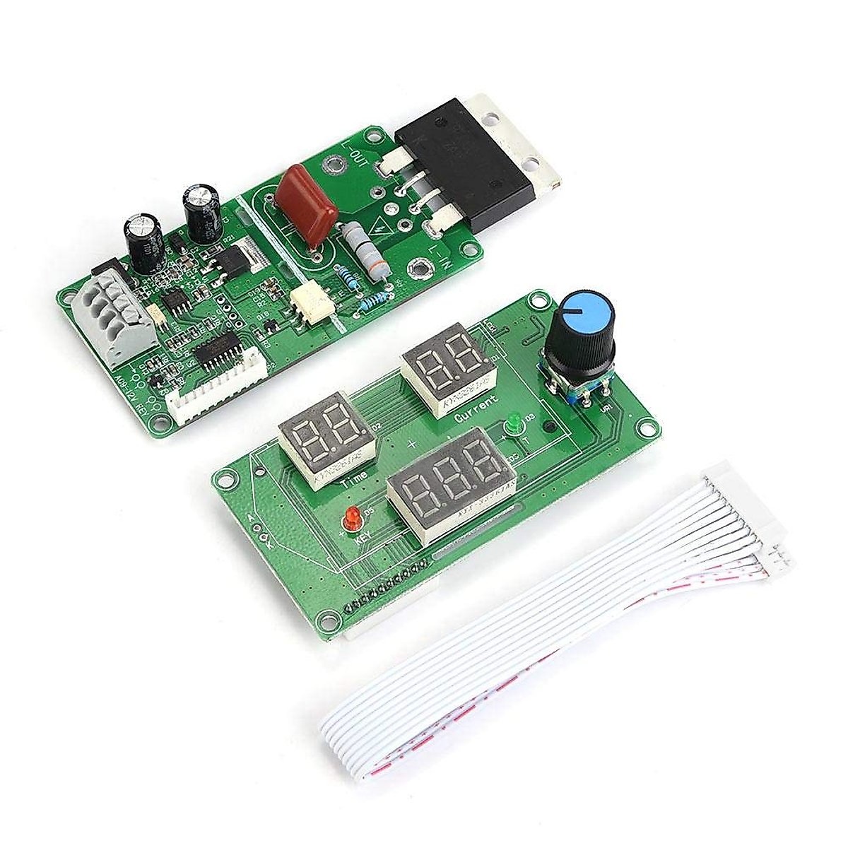 Spot Welder Controller Board,Spot Welder Time Control Module,Digital Display Controller Board,for DIY or Simple Battery Welder(40A,100A)(100A)