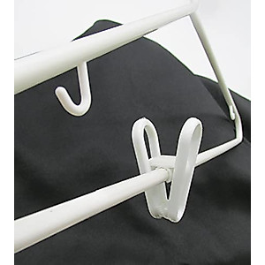 NAHANCO CLIP100 Plastic Tubular Hanger Clip (Pack of 100)