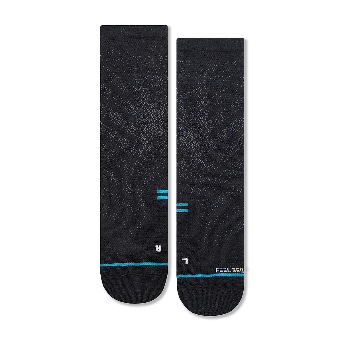 Stance Athletic Crew Black SM (US Men's Shoe 3-5.5, Women's Shoe 5-7.5)