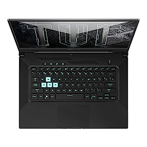 ASUS 2022 TUF Dash 15.6" 144Hz Gaming Laptop, Intel 11th Core i7-11370H, 24GB RAM, 1TB PCIe SSD, NVIDIA GeForce RTX 3060 Graphics 6GB, Backlit Keyboard, Windows 11, Gray, 32GB SnowBell USB Card
