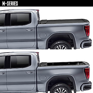 Roll N Lock M-Series Retractable Truck Bed Tonneau Cover | LG207M | Fits 2007 - 2013, 2014 HD Chevy/GMC Silverado/Sierra 6' 7" Bed (78.8")