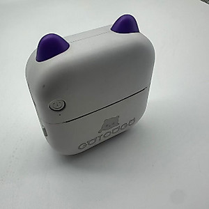 GOTOOGO Mini Sticker Printer,Bluetooth Portable Thermal Inkless Sticker Maker, Free Cut Small Pocket Printer for Pictures,Photos, Journals, DIY Creation, Study Notes, Compatible with iOS&Android
