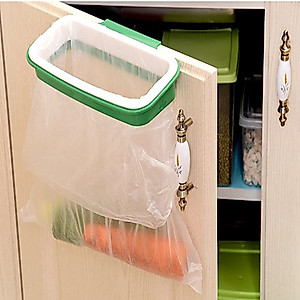 Lunies Over The Cabinet Plastic Trash Bag Holder for Kitchen, RV,Bathroom, Dorm Room, Office 8.6"x 4.9"