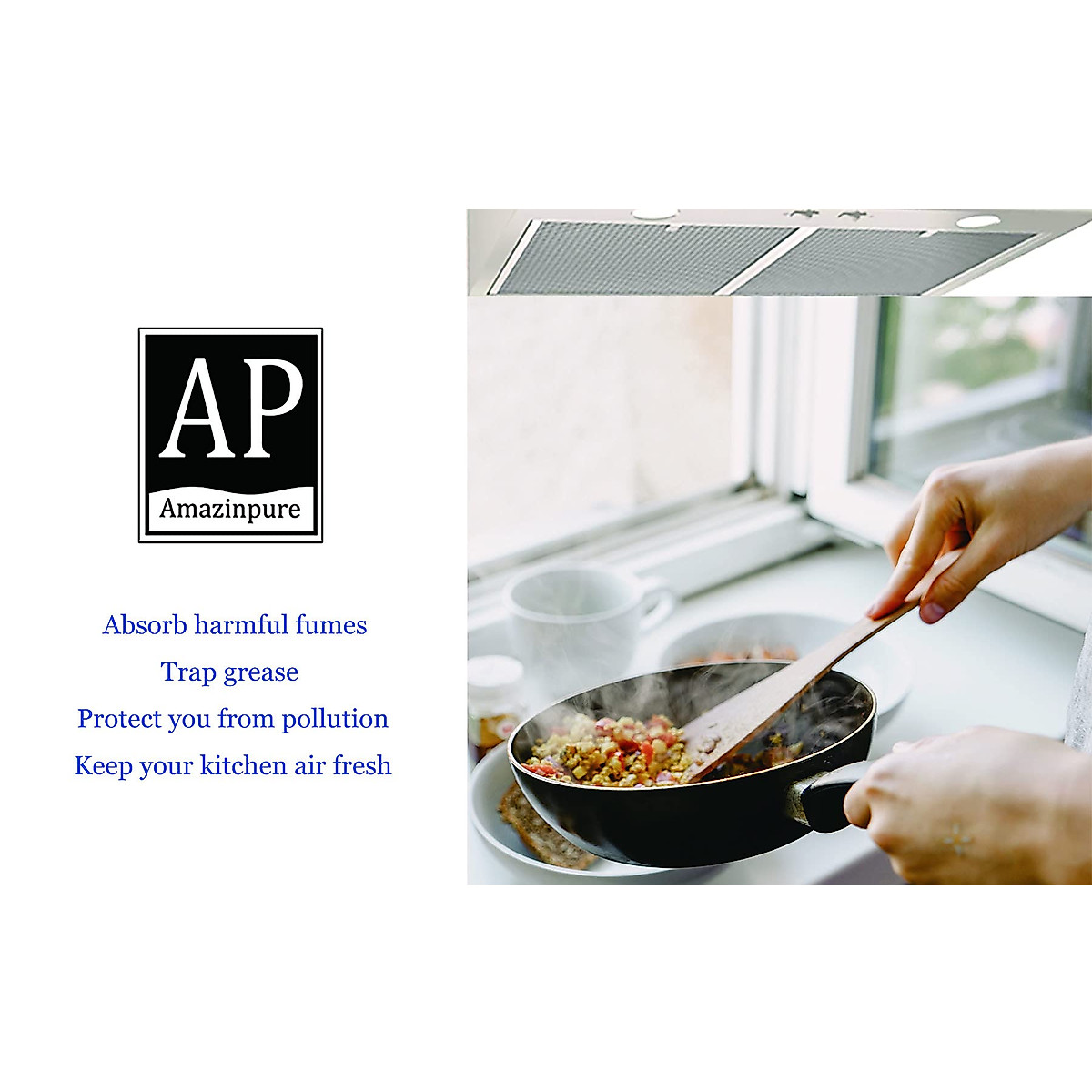 Amazinpure SGP-400 4 Pack Replacement Chrome Square 7.75" x 7.75" Gas Range Drip Pan Replaces 786333 PS11744751 WP786333 AP6011553