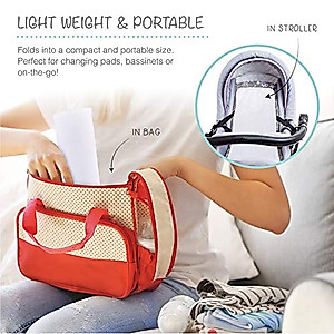 The Peanutshell Waterproof Diaper Changing Pad Liners | 4 Pack Set for Changing Pad, Bassinet or Crib | Washable & Reusable