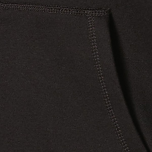 Amazon Essentials Men's Full-Zip Fleece Hoodie (Available in Big & Tall), Black, Medium