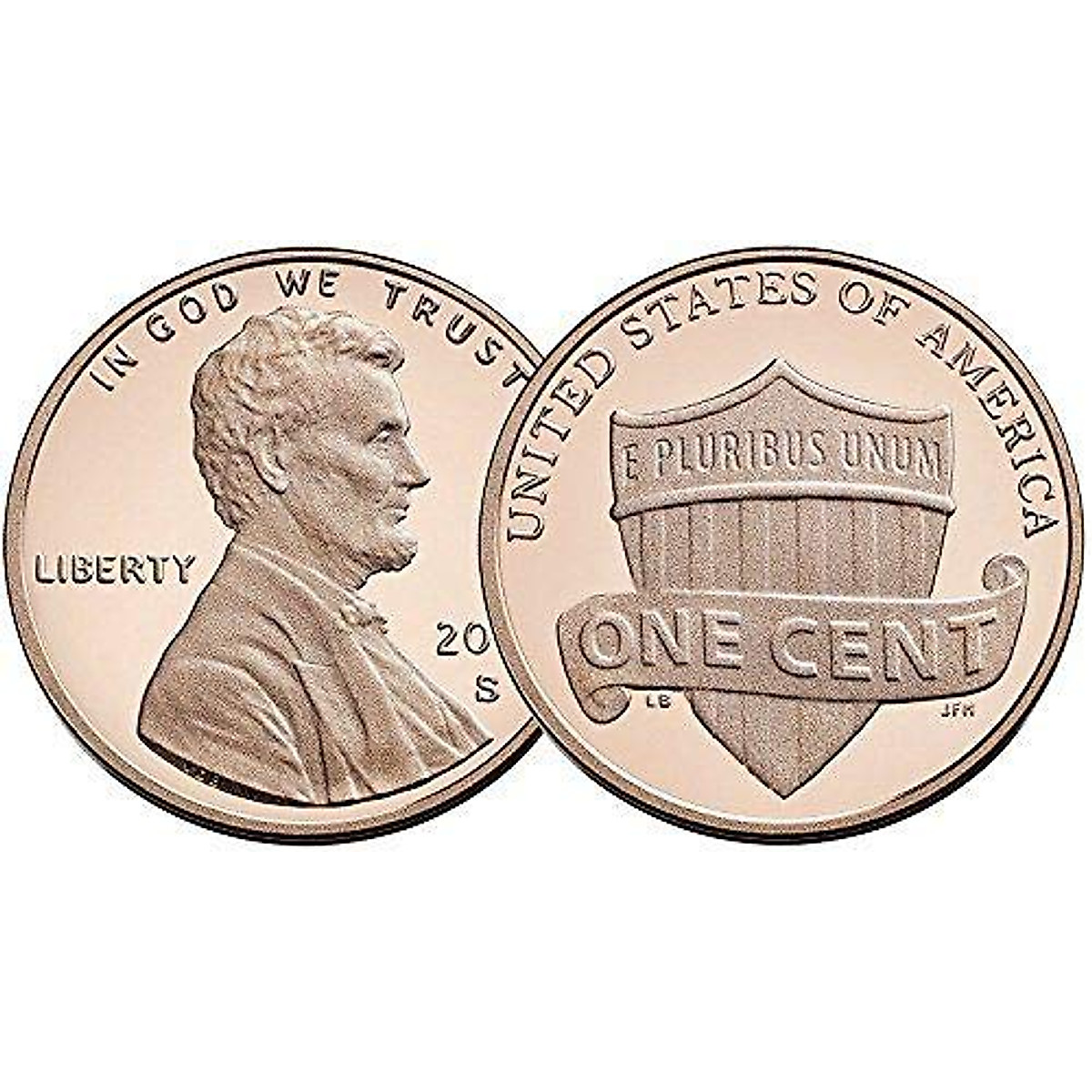 2017 S Lincoln 2017 Lincoln Shield Cent Proof Deep Cameo Cent Perfect Uncirculated US Mint DCAM