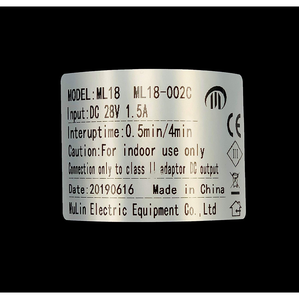 Mulin Power Recliner Motor Replacement with Cord Model ML18-002 ML18-002A ML18-002B ML18-002C Linear Actuator for Sofa Lift Chair Couch Massage Seat Bed, (Do not Replace Other Models)