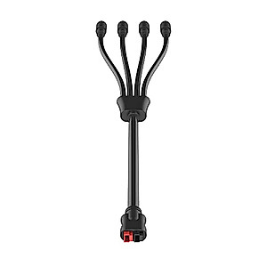 SolarEnz DC8mm to High Power Port Anderson 4X Combiner Cable for Four Solar Panel to Larger Portable Power Stations to Solar Panel