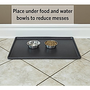 MidWest Homes for Pets Replacement Dog Crate Pan for MidWest and New World Dog Crate, 36 Inch (LS), Black