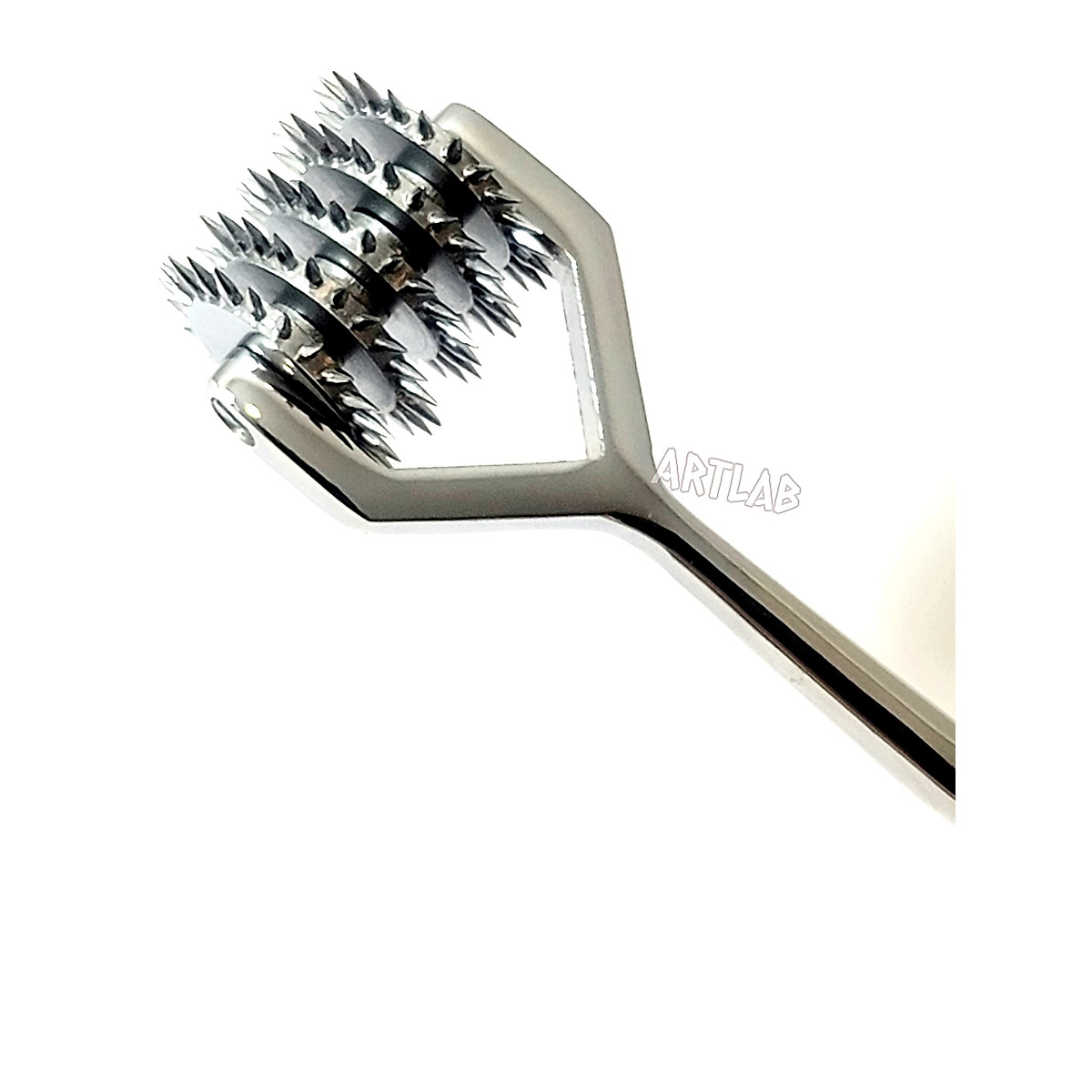 ArTLaB-Premium German Wartenberg Neuro Pinwheel Diagnostic Instrument Sensory Wartenberg Pinwheel 1,3.5,7 Head Strong Wheel Stainless Steel Nerve Tester (5 Head)