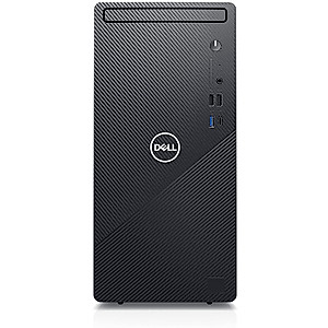 Dell Inspiron 3891 Business Desktop Computer, 10th Gen Intel Core i5-10400, Windows 10 Pro, 32GB RAM, 1TB SSD, Intel UHD Graphics 630, Wi-Fi 6, Bluetooth, Black