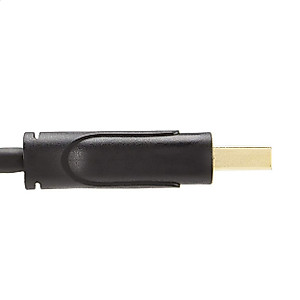 Amazon Basics DisplayPort 1.4 Cable, 32.4Gbps High-Speed, 8K@60Hz, 4K@120Hz, Dynamic HDR and 3D, Gold-Plated Plugs, 10 Foot, Black