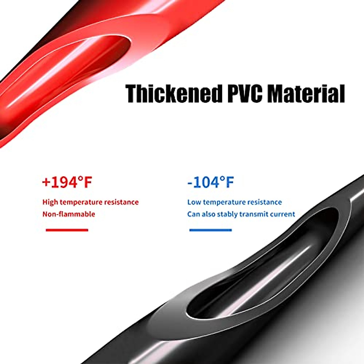 PowMr Solar Panel Wire, Solar Wire 164FT Black 10AWG PV Wire Cable for Solar, Home, RV Boat Marine Solar Panels, Inverter etc. (164Ft Black)