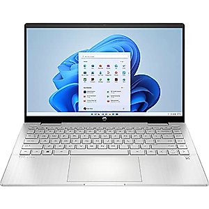 HP - Pavilion x360 2-in-1 14" Touch-Screen Laptop - Intel Core i5 - 8GB Memory - 512GB SSD - Natural Silver - Mode 14-ek0033dx