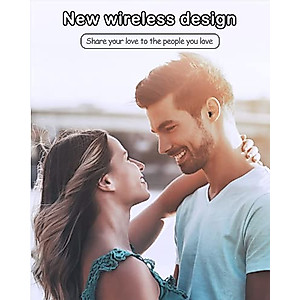 SZHTFX Invisible Earbuds Small Mini Wireless Bluetooth Earpiece Phone Discreet Earbud for Music, Home, Work