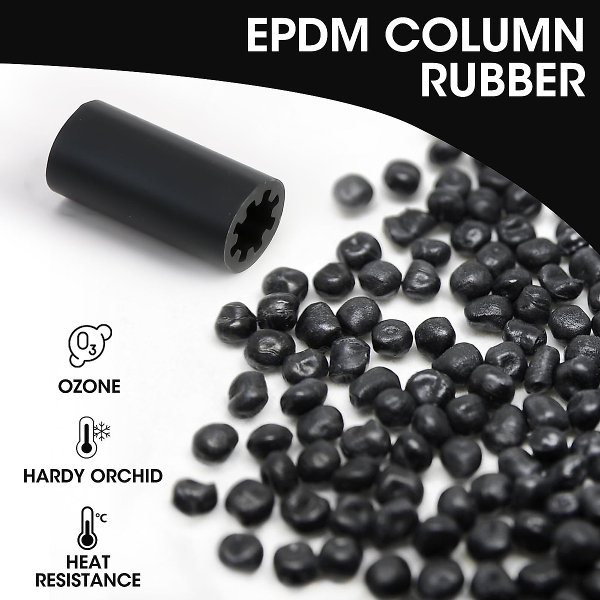 Jawfait 10Pcs Screw Drive Coupler Part for LiftMaster, Garage Door Opener Coupler Sprocket Parts, Black Shock-Absorbing Rubber Sleeve Compatible with LiftMaster Chamberlain Garage Door Opener