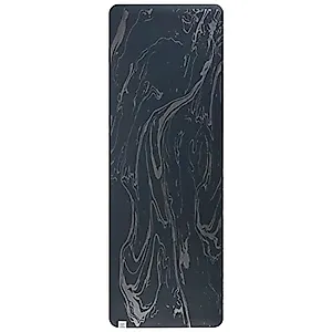 Gaiam Dry-Grip Yoga Mat - 5mm Thick Non-Slip Exercise & Fitness Mat for Standard or Hot Yoga, Pilates and Floor Workouts - Cushioned Support, Non-Slip Coat - 68 x 24 Inches - Marbled