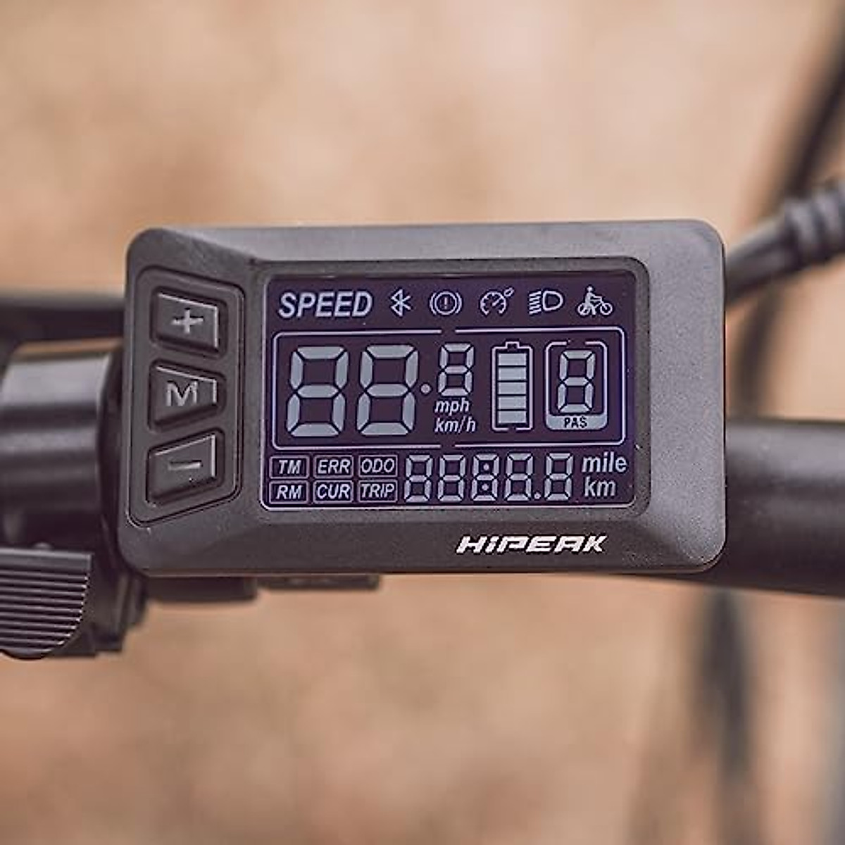 Hipeak Bona Electric Bike for Adults, Ebike 750W/48V/15Ah, 20" x 4.0" Fat Tire Electric Bike Folding with Removable Battery, Step-Over Folding Adult Electric Bicycles Front Shock Absorber