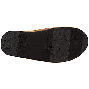 Amazon Essentials Men's Cozy Slipper, Chestnut Brown Microsuede, 10