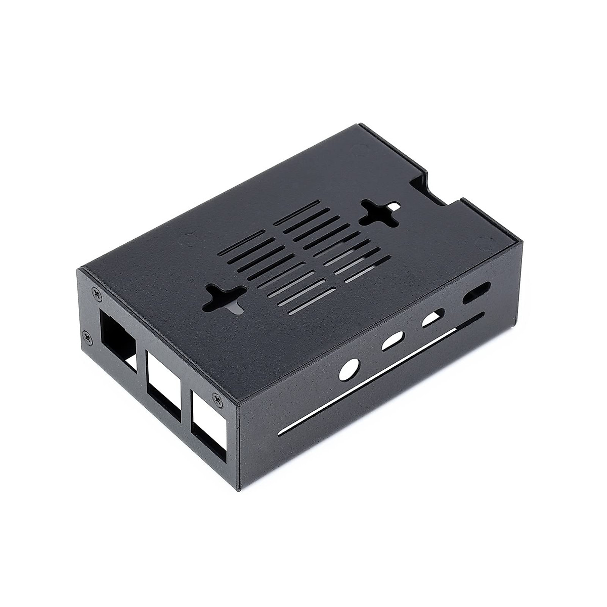 Waveshare Aluminum Alloy Case for Raspberry Pi 4 Compatible with 3.5inch Display (Case ONLY)