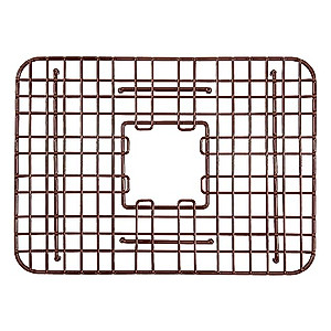SinkSense Sullivan 18" x 13" Kitchen Sink Bottom Grid, Antique Brown