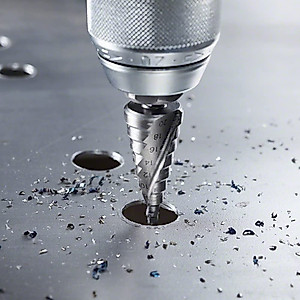 Bosch 2608597524 4/6/8/10/12/14/16/18/20 mm HSS Step with 1/4-Inch Hex Drill Bits