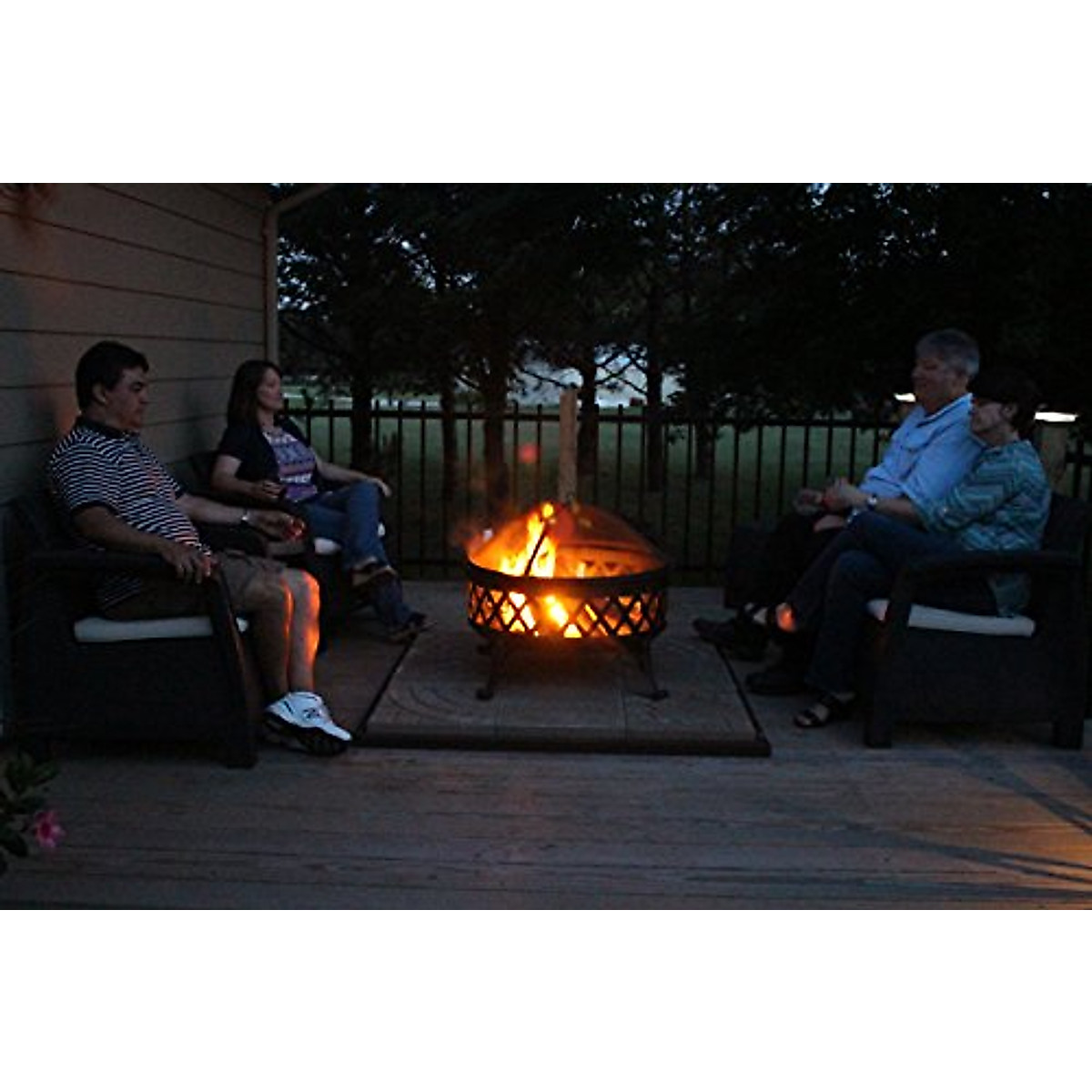 Fire Pit Safety Base