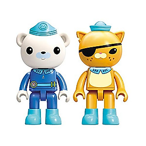 BASEPLATES for Age 6+ Building Block Octonauts Ocean Adventure GUP-S Polar Exploration Vehicle & Barnacles kwazii 275pcs Building Brick Set-No Package Box (3704)