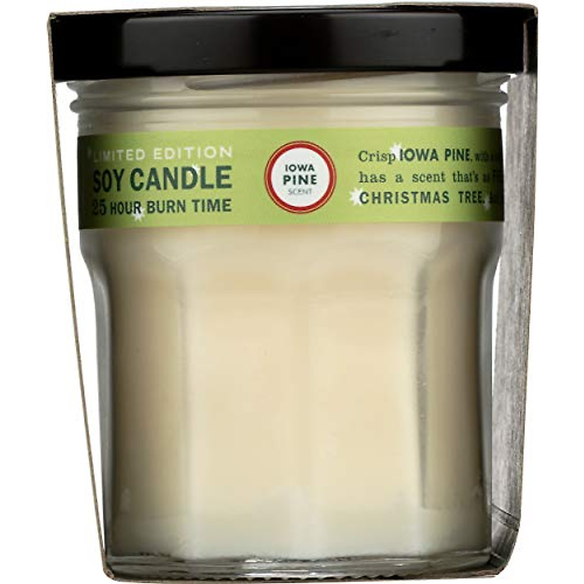 Mrs. Meyers Clean Day Candle - Iowa Pine, 4.90-Ounce (Pack of 2)