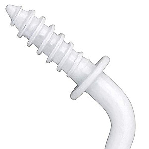 ARROW 160381 1-1/4" Cup Hooks (Pack of 18),White