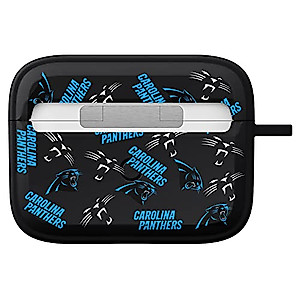 GAME TIME Carolina Panthers HDX Case Cover Compatible with Apple AirPods Pro 1 & 2 (Select)