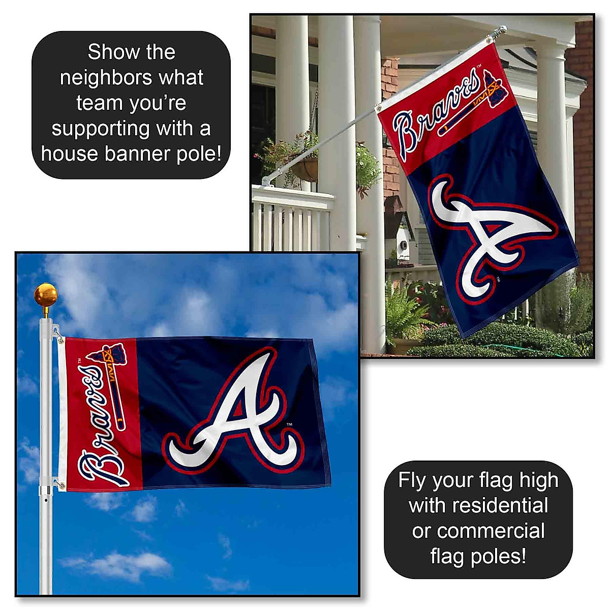 WinCraft Atlanta Flag 3x5 Banner