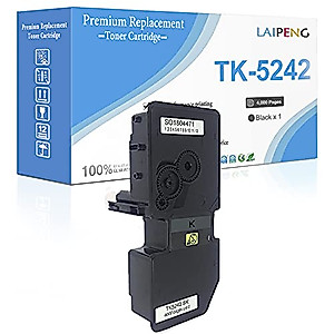 Compatible Toner Cartridge TK5242 TK-5242 Black 4000 Pages for Kyocera ECOSYS P5026cdn P5026cdw M5526cdn M5526cdw Laser Printers