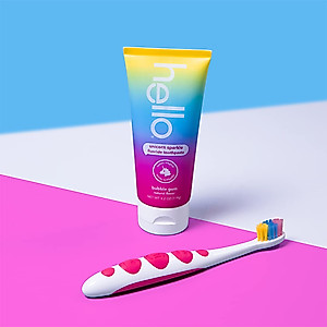 hello Unicorn Baby and Toddler Soft Toothbrush for All Ages, BPA Free, Easy to Grip Handle, 6 Count