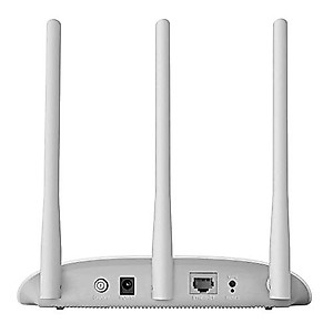 TP-Link Wireless Access Point TL-WA901N | 2.4Ghz N450 Desktop WiFi Bridge | Supports AP/Multi-SSID/Client/RE Mode | 3 Fixed Antennas | Passive PoE w/ Free PoE Injector