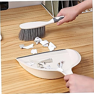 Levemolo 1 Set Whisk Broom Desktop Cleaning Broom Keyboard Broom Pp Multi-Function Whisk Broom