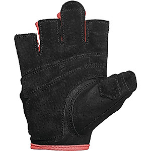 Harbinger Women's Power Gloves for Weightlifting, Training, Fitness, and Gym Workouts with StretchBack Comfort Black Medium