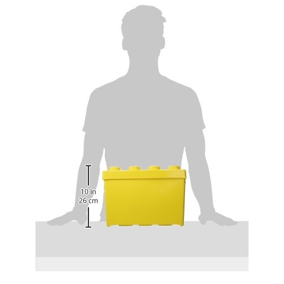 LEGO Classic Large Creative Brick Box Building Set, Toy Storage Solution for Home or Classrooms, Creative Toy for Back to School, Interactive Building Toy for Kids, Boys and Girls Ages 4 and Up, 10698