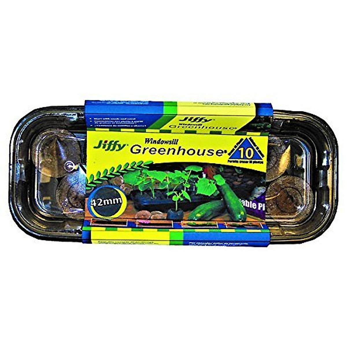 Jiffy J410 42mm Windowsill Greenhouse 10 (Pack of 3)