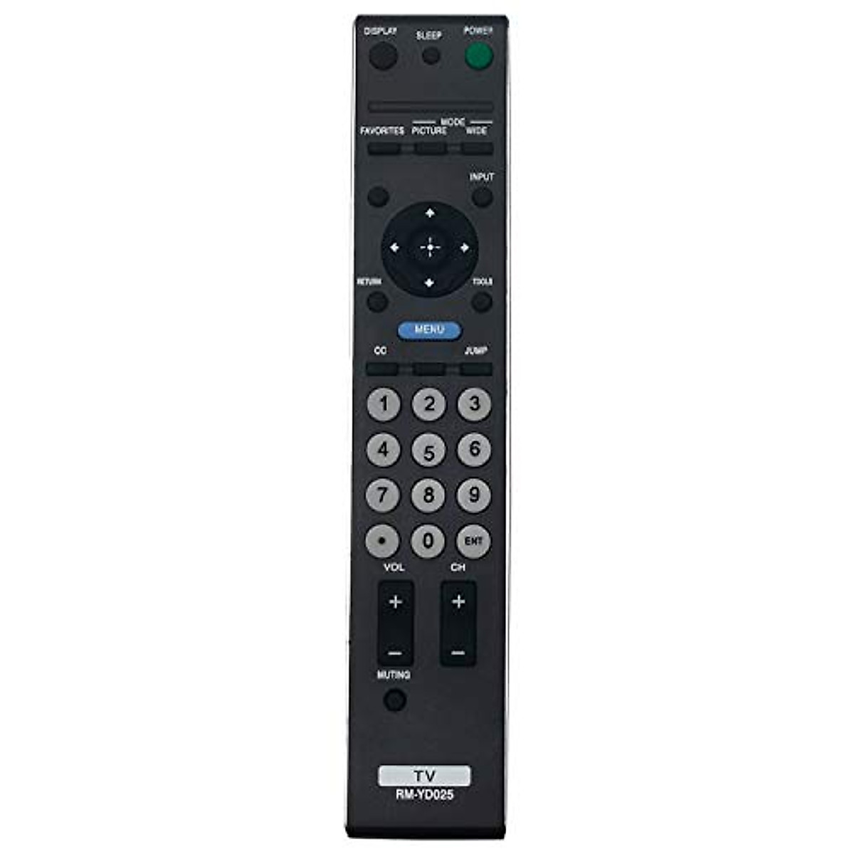 RM-YD025 Replace Remote Control RMYD025 fit for Sony LCD TV Bravia KDL-22L4000 KDL-40S4100 KDL-46S4100 KDL-52S4100 KDL-19M4000 KDL-19M4000/B KDL-19M4000/D KDL-19M4000/G KDL-19M4000/L KDL-19M4000/P