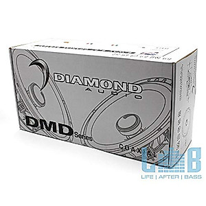 Diamond Audio DMD652 DMD-Series 6-1/2" 200W 2-Way Full-Range Coaxial Speaker System