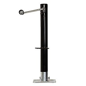 Side Wind Trailer Jack | 5000lb Capacity A-Frame | 14 4/5" Travel | Excellent Powder Coating | Great for Trailers, Campers, Boats, & More | BJ-5000SW-1