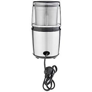 Cuisinart SG-10 Electric Spice-and-Nut Grinder, Stainless/Black & DLC-2ABC Mini-Prep Plus 24-Ounce Food-Processors, 3 Cup, Brushed Chrome and Nickel