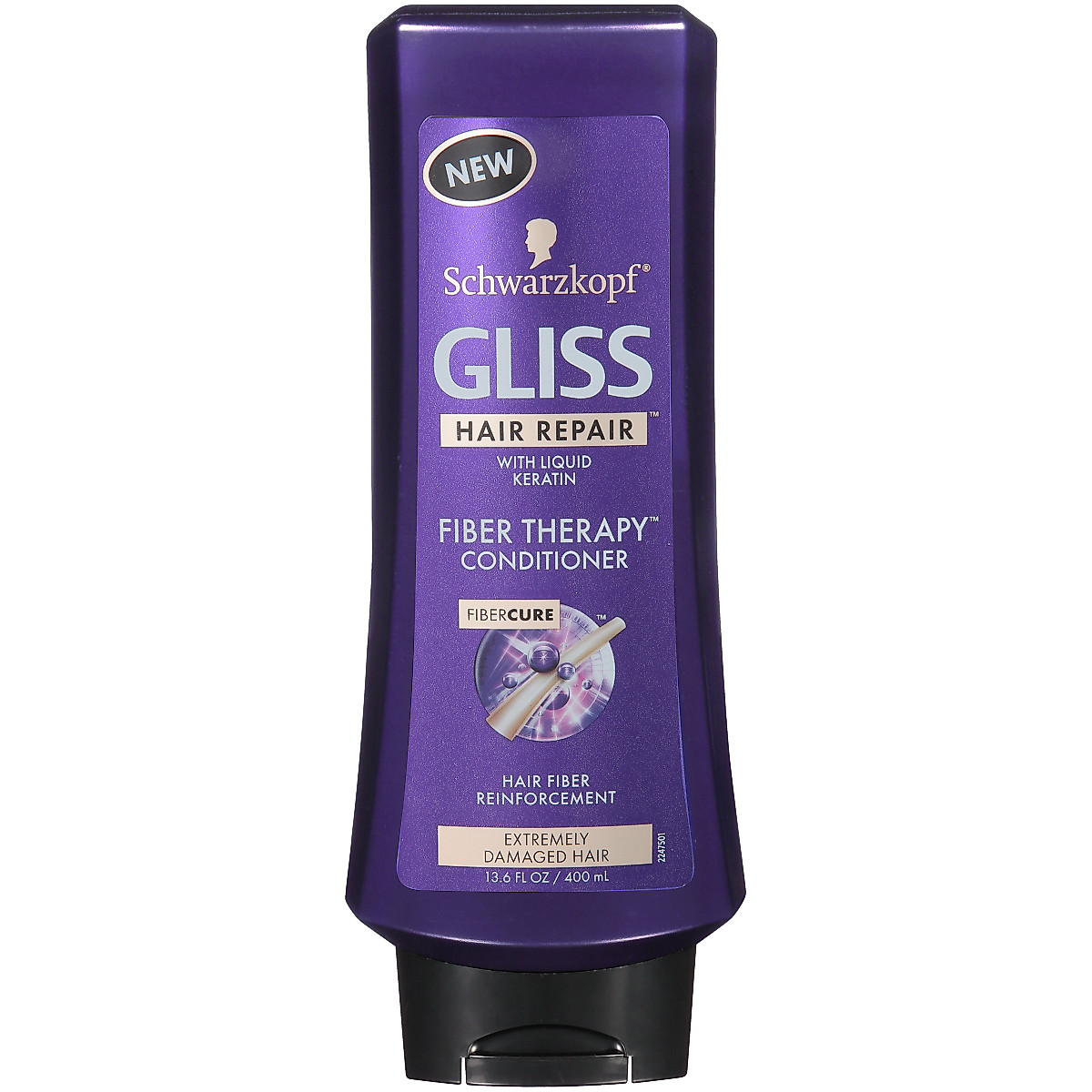 Gliss Conditioner Fiber Therapy 13.6 Ounce (402ml)