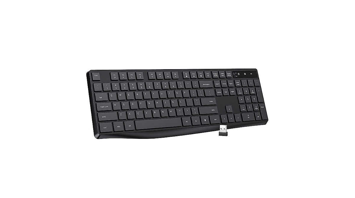 Lovaky MK98 Wireless Mechanical Keyboard - Ergonomic & Reliable 2.4G