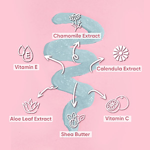 Olivia Beauty Legs & Thigh Relief After Shave Gel - Women Razor Bump Treatment & Ingrown Hair Relief, Soothing Shaving Gel - Vitamin E, Calendula Oil & Aloe Vera - Prevents Razor Burn - 10fl oz